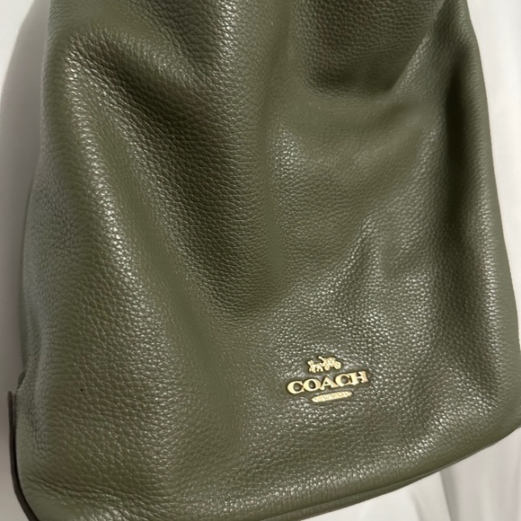 Coach | Bags | Coach Olive Green Bucket Bag | Poshmark